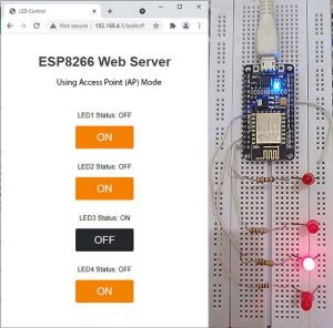 How To Configure ESP8266 Web Server In STA And AP Mode